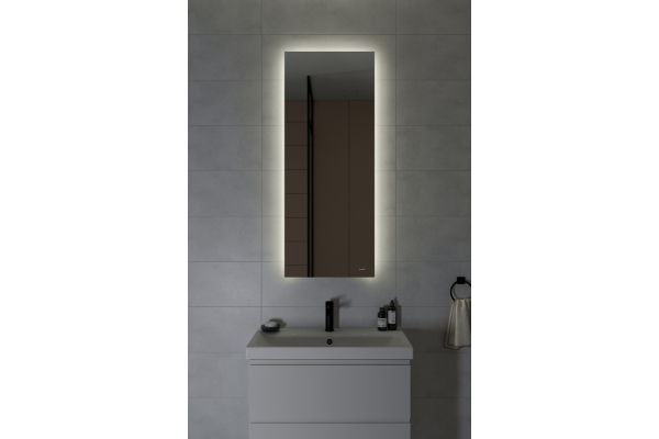 Зеркало Cersanit Eclipse smart 50x125 с подсветкой, прямоугольное ...